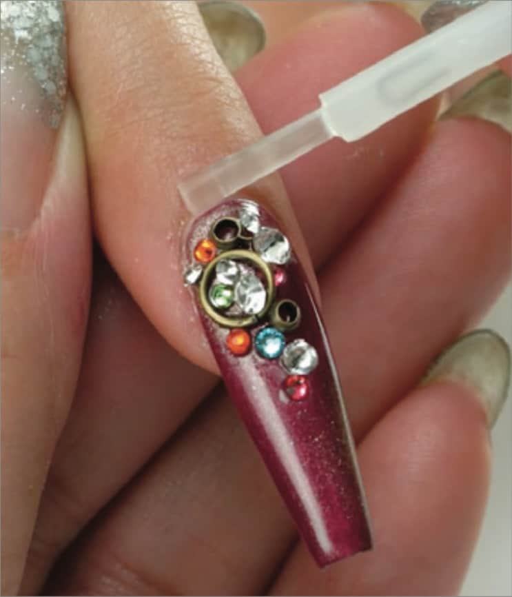 Steampunk style nails by Artistic Nail Design – Scratch