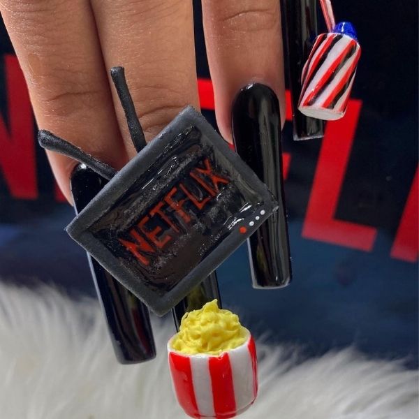 Netflix show nails - Scratch