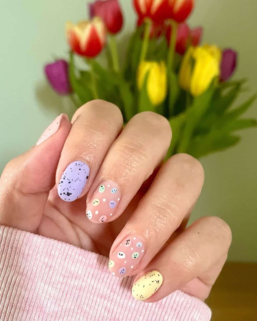 35 Mini Egg nail styles to drool over this Easter – Scratch
