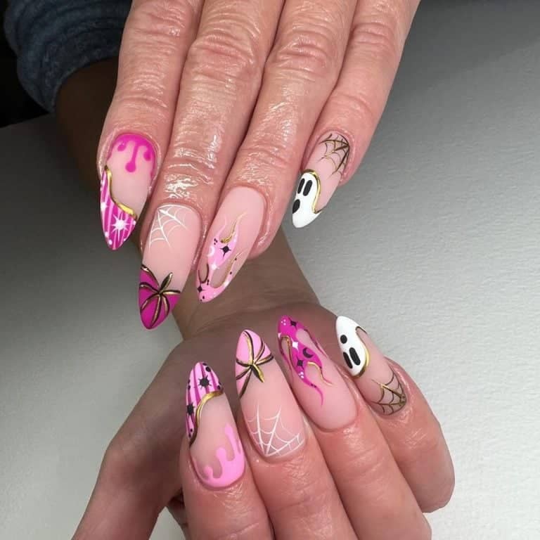40 fang-tastic French tip nail ideas for Halloween - Scratch