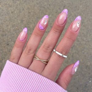 40 fang-tastic French tip nail ideas for Halloween - Scratch