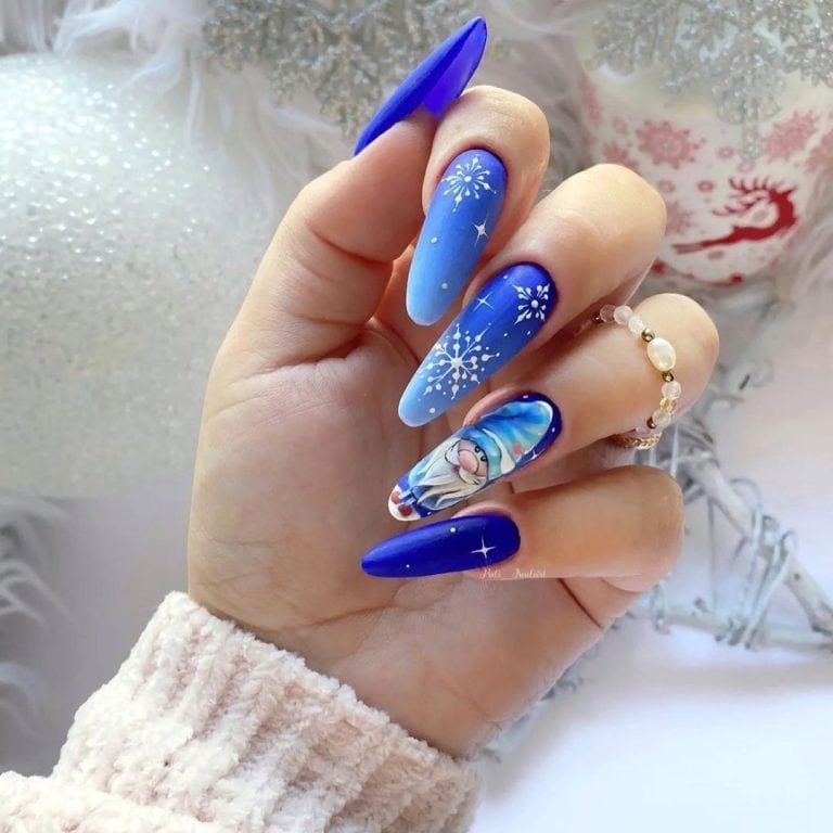 30 adorable Christmas gonk nail ideas you’ll want to try – Scratch