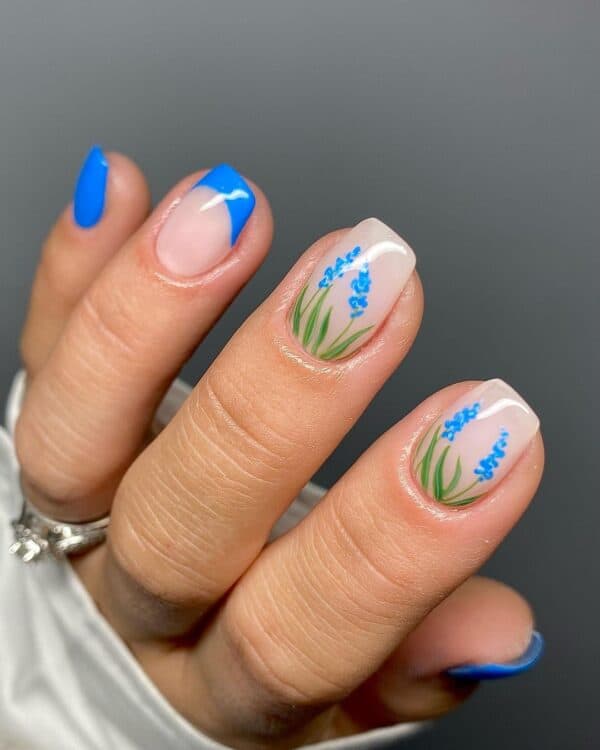 50 blooming beautiful floral nail designs for spring – Scratch