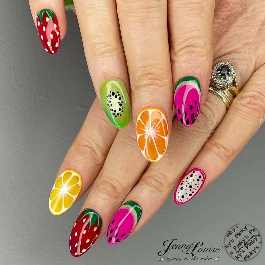 Fruit Nails Are Trending Heres 35 Fun Nail Art Ideas For Summer 2025