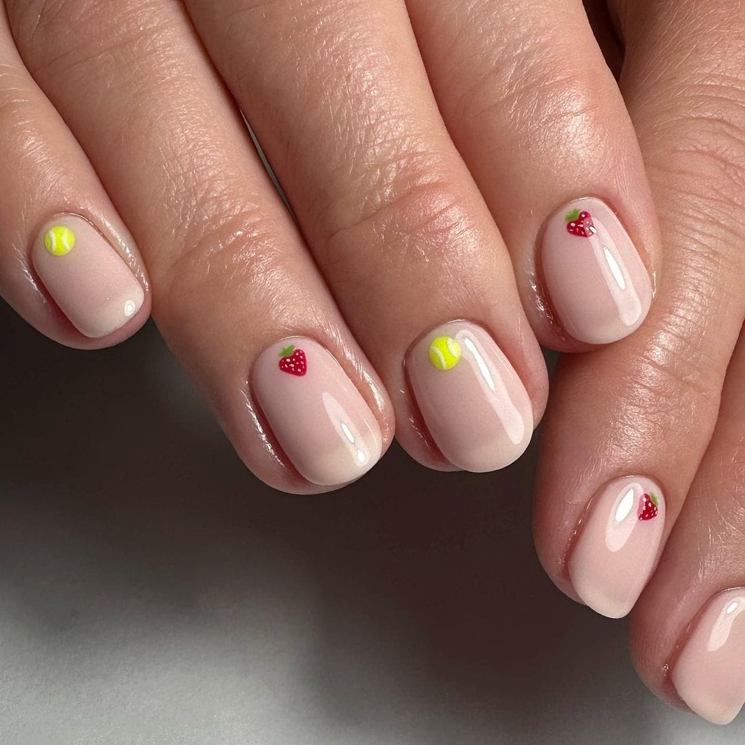 Serve up ace nail looks for Wimbledon with 30 tennis-themed nail art ...