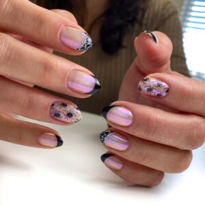 40 fang-tastic French tip nail ideas for Halloween - Scratch