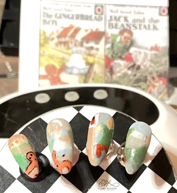 80 nail design ideas for World Book Day 2024: #ShowScratch Creative ...