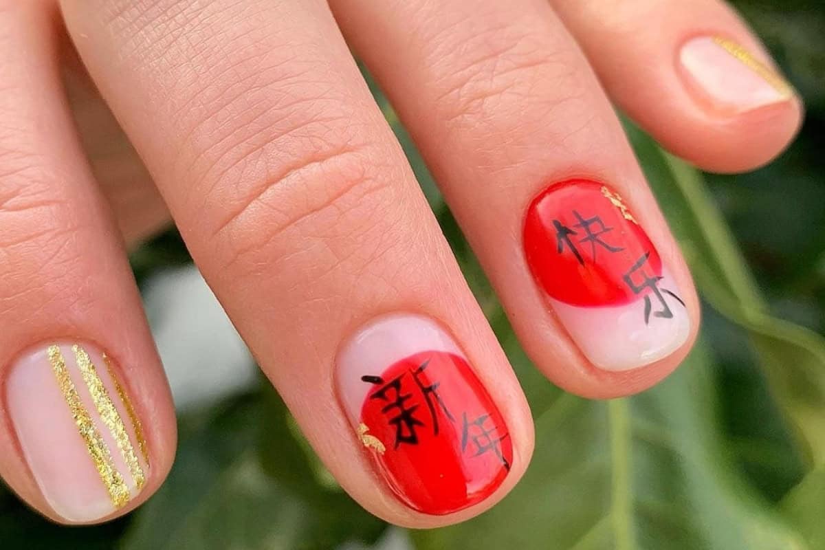20 nail designs to mark the Chinese New Year – Scratch