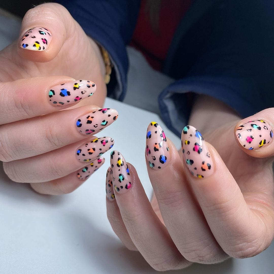 Leopard print nails are trending – with a spring twist. Here’s design ...