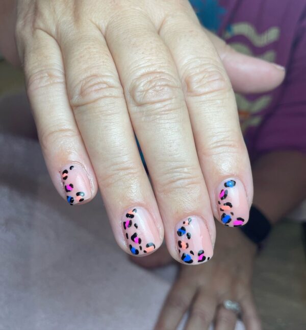 Leopard print nails are trending – with a spring twist. Here’s design ...