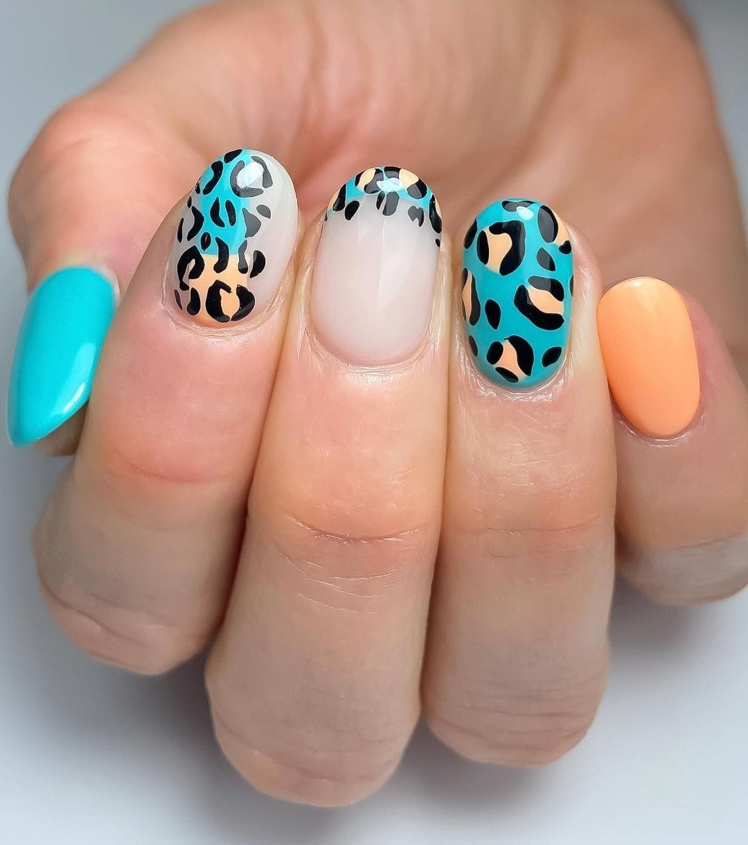 Leopard print nails are trending – with a spring twist. Here’s design ...