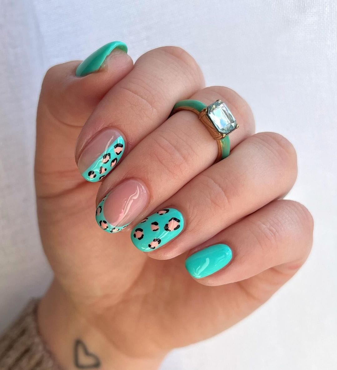 Leopard print nails are trending – with a spring twist. Here’s design ...