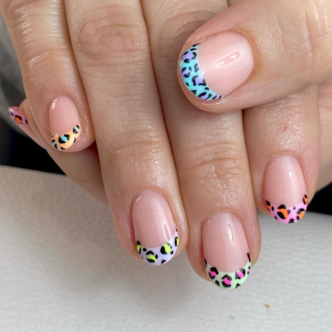 Leopard print nails are trending – with a spring twist. Here’s design ...