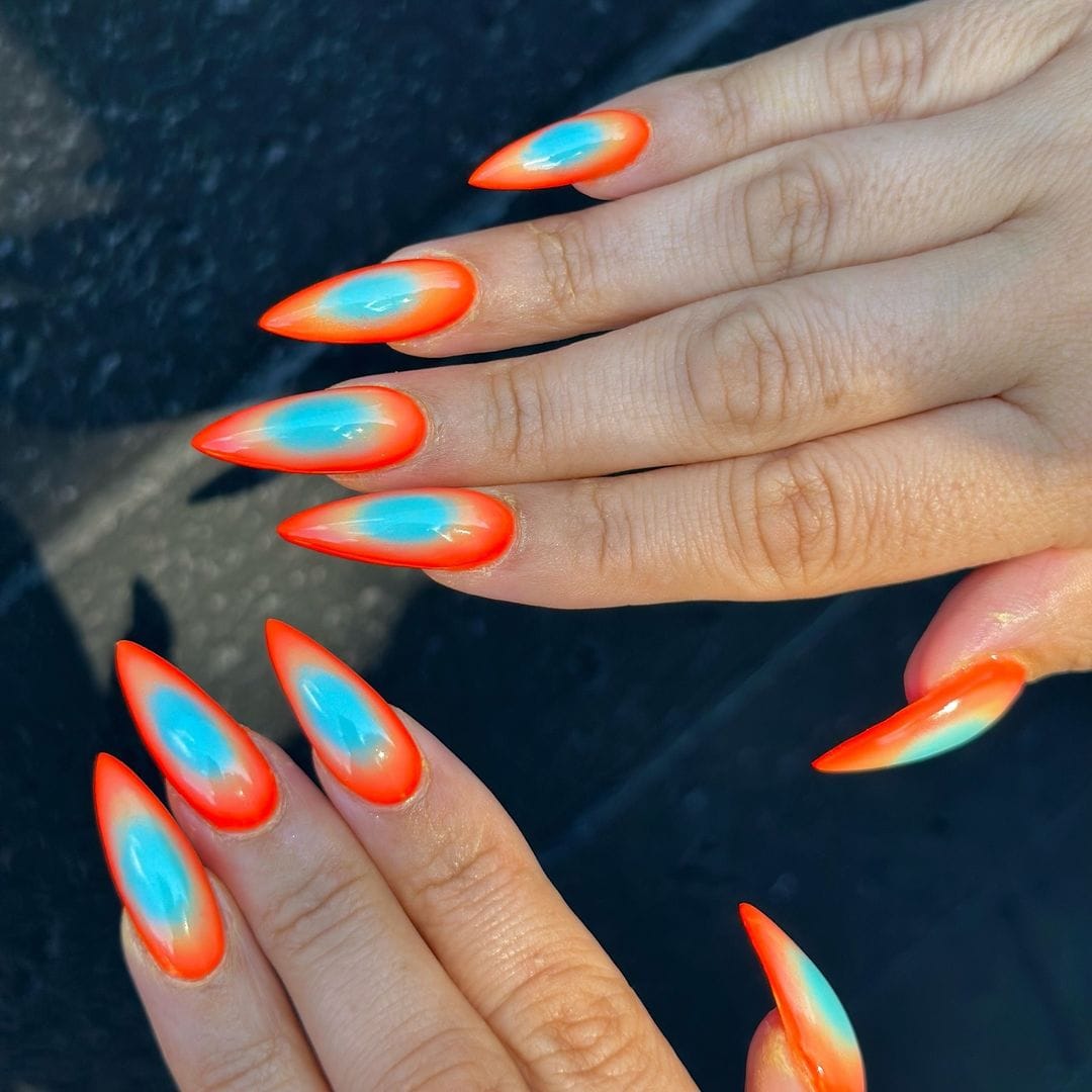 38 ways to style aura nails: the trend matching your energy & mani ...