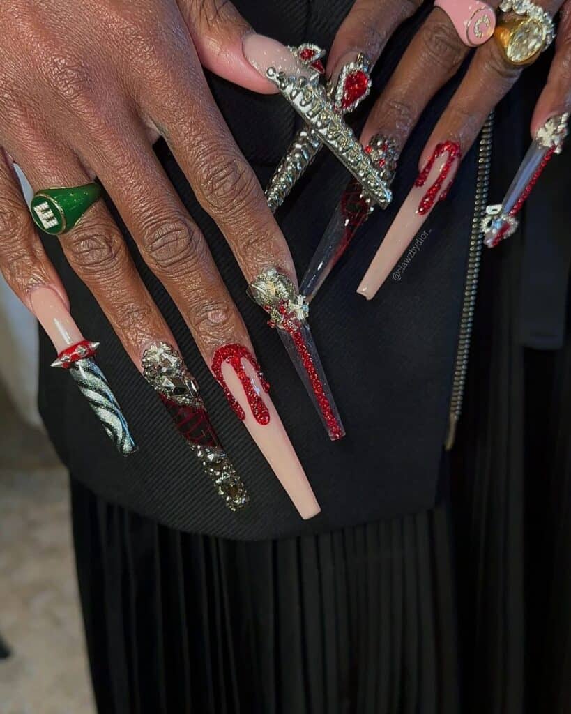 The Wicked-inspired nail looks being worn by the film’s stars – Scratch