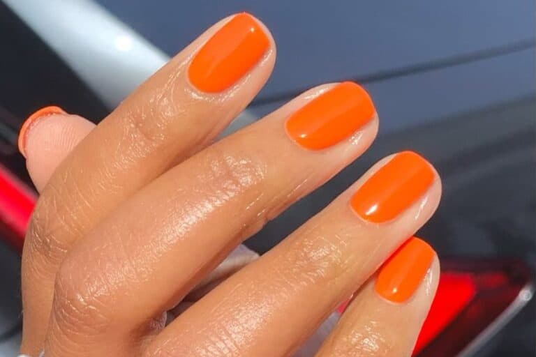 38 'showgirl orange' nail designs & products inspired by Taylor Swift's ...