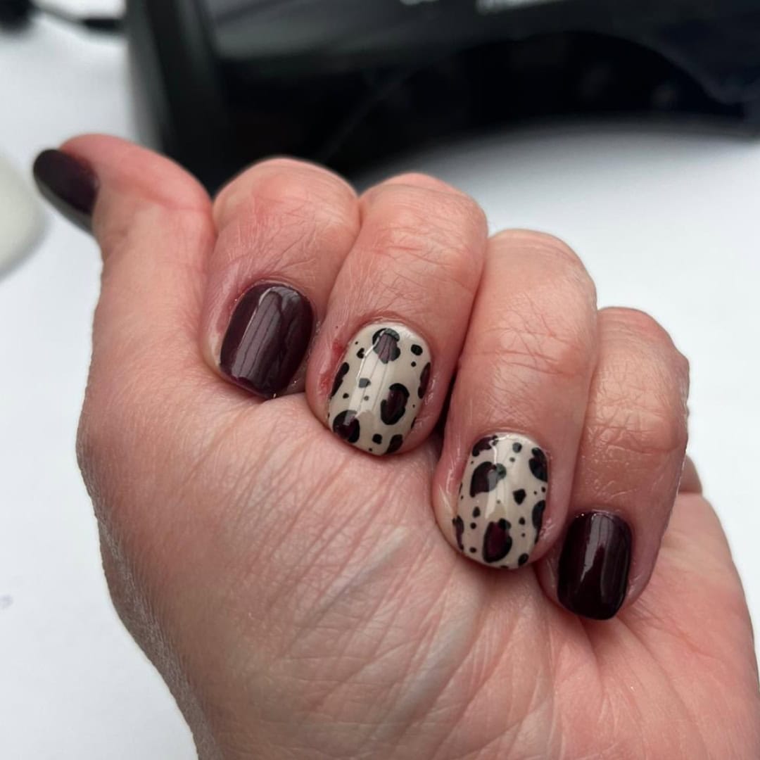 Leopard print nail art tutorial: 4 simple steps – Scratch